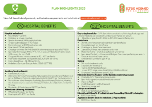 Sizwe Product and Contributions Announcement 2023 – Transparent ...